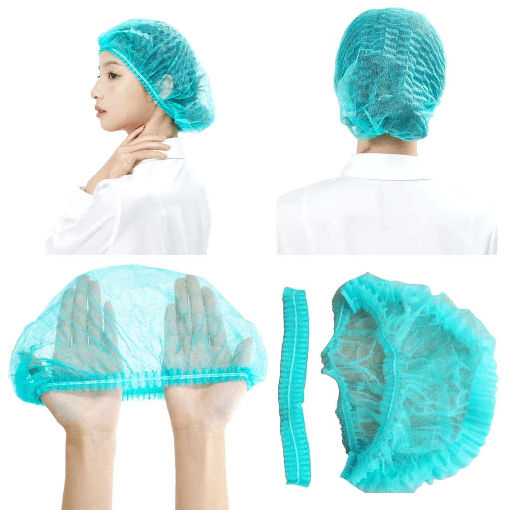 Disposable Hospital Nursing Cap / Restaurant / Salon / Bouffant / Hair ...
